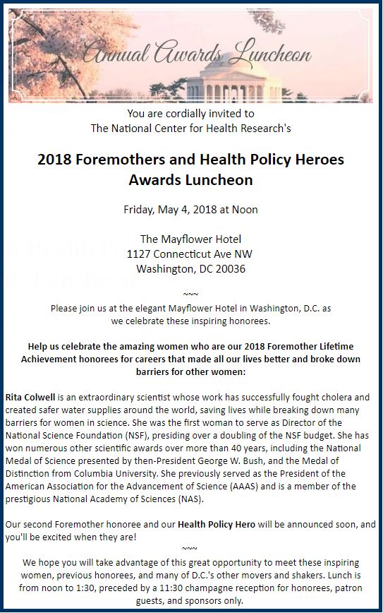 invitation page 1 | National Center for Health Research